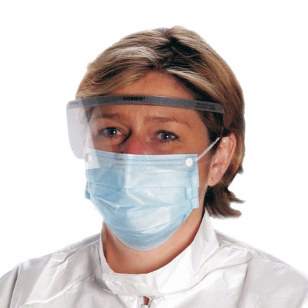 AlphaProTech Critical Cover™ Combo™ Masks with Shield – PPE Warrior Inc