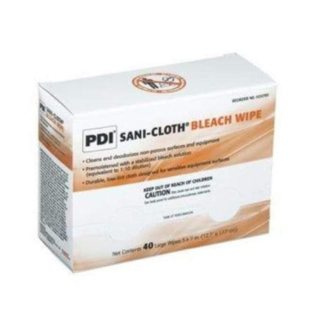 PDI Sani-Cloth Bleach Germicidal Disposable Surface Cleaning Wipes ...