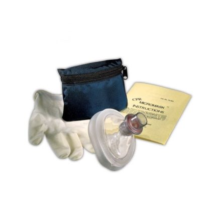 CPR KIT MDI Micro Mask with Filtered Valve, Gloves and Pouch – PPE ...